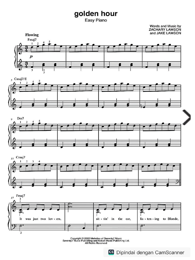 Golden Hour Easy | PDF