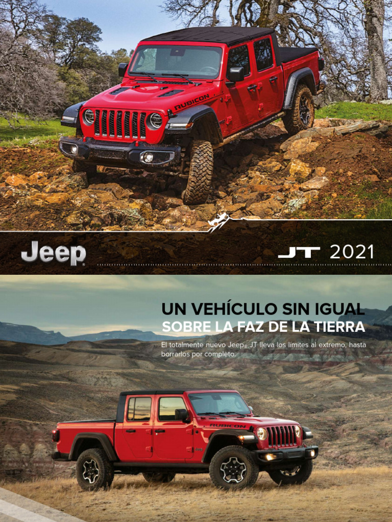 jeep-jt-2021-catalogo | Descargar gratis PDF | Tracción en las cuatro ruedas | todoterreno