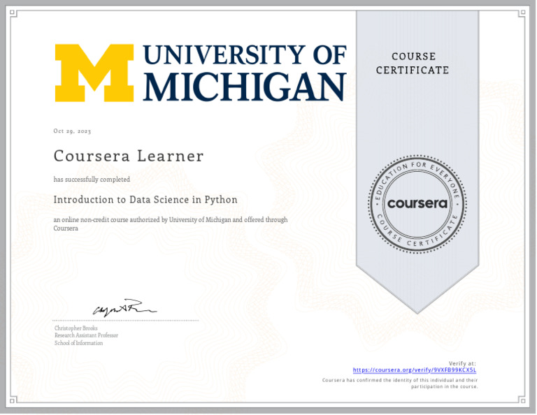 Itds Certificate | PDF