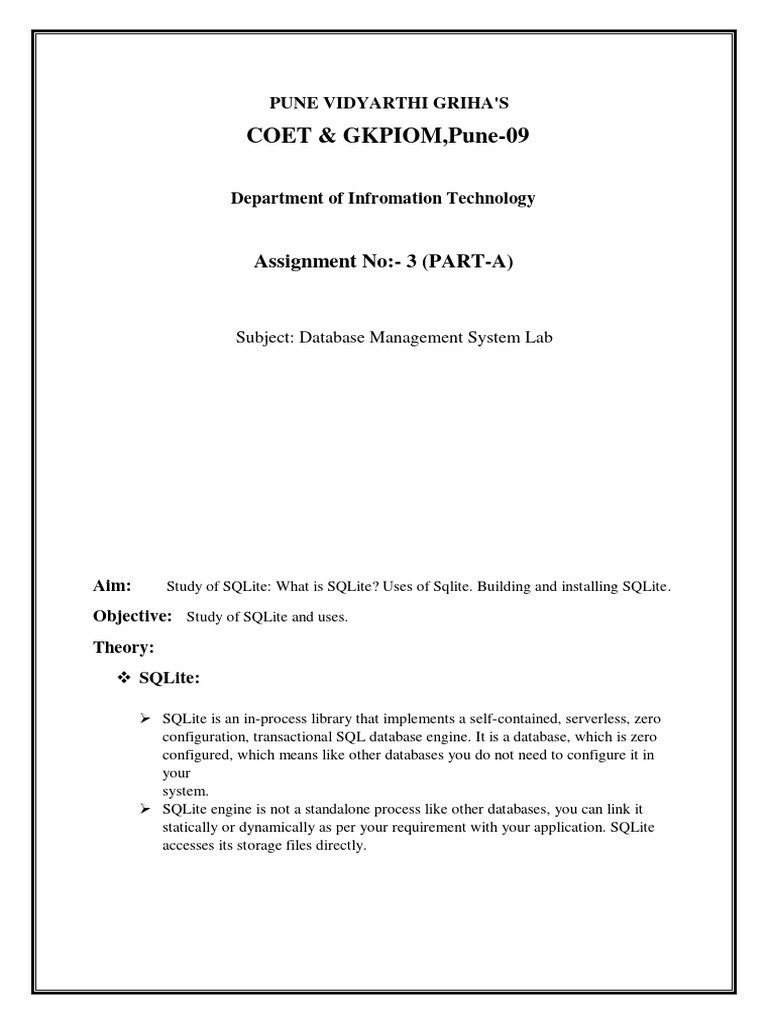 dbms-3 | Download Free PDF | Databases | Computer Data