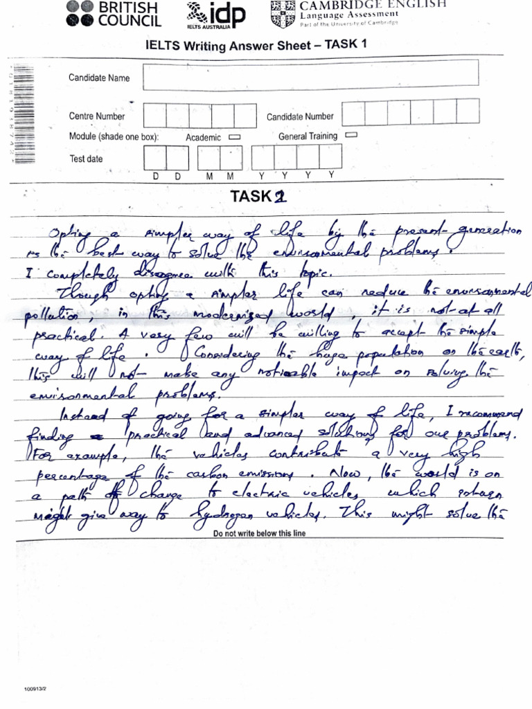 Ielts Solution To Environmental Problems | PDF