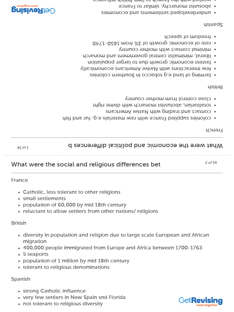 American Revolution Questions | PDF | The Federalist Papers | George ...