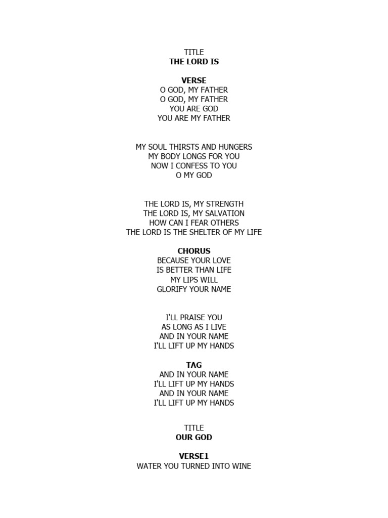Worship Songs for Mia | PDF | Grace In Christianity | Salvation