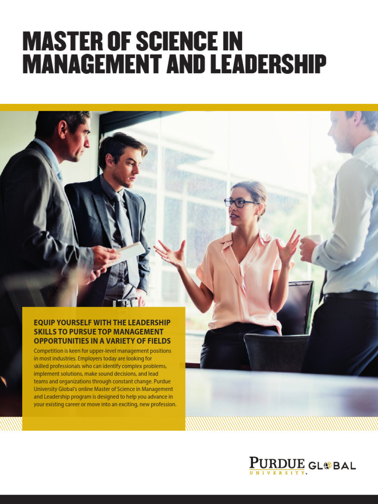 Master Management Degree | PDF | Master Of Business Administration ...