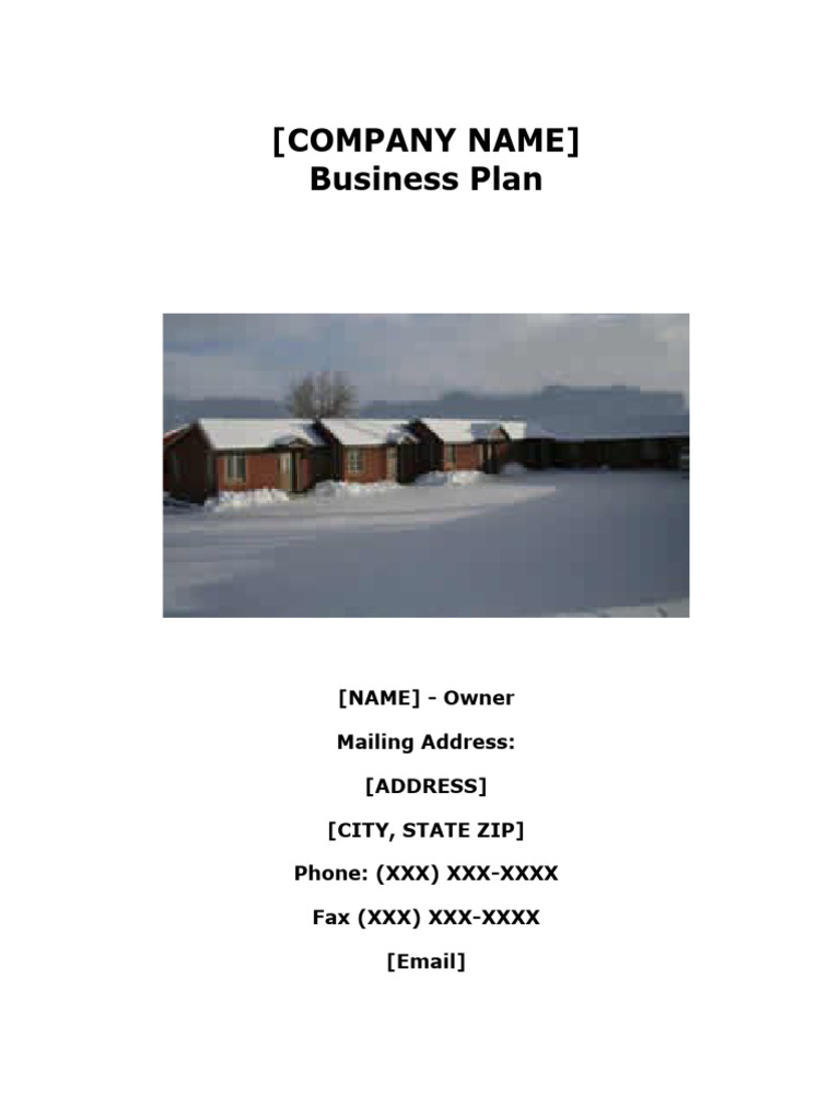 Business_Plan_Motel | PDF | Current Liability | Balance Sheet