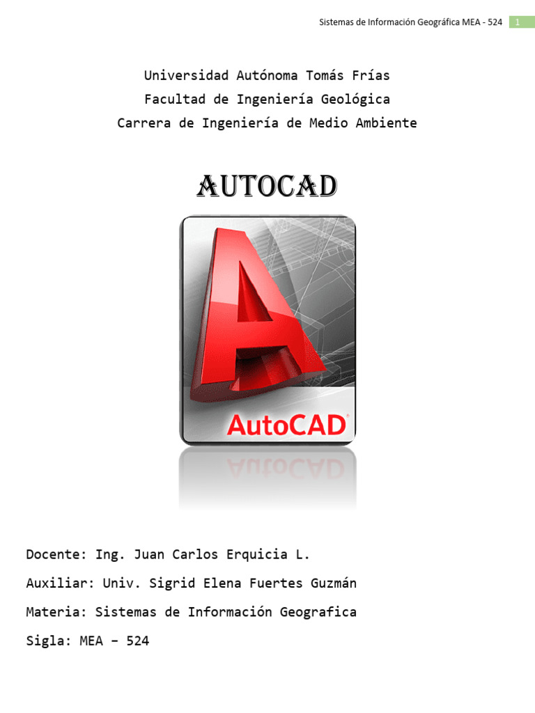 Guia Autocad | PDF | Cad automático | Informática