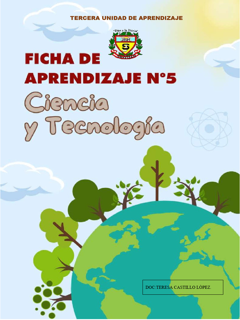 FICHA DE APRENDIZAJE N°05 -UdA-03-CyT-2DO.GRADO-2024. (1) | PDF | Agua | Huella de carbono