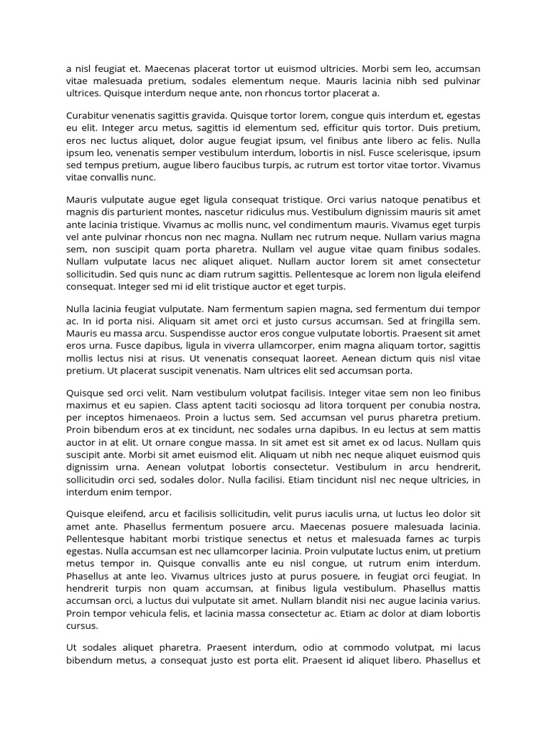 A Nisl Feugiat Et | PDF