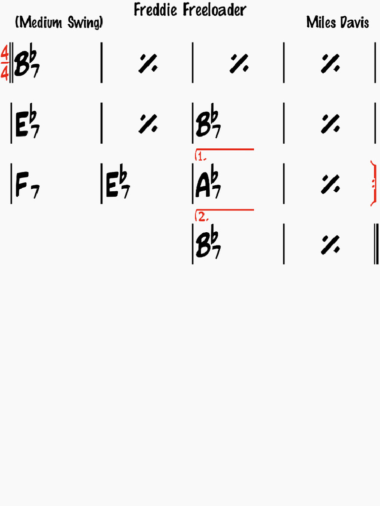 Freddie Freeloader | PDF