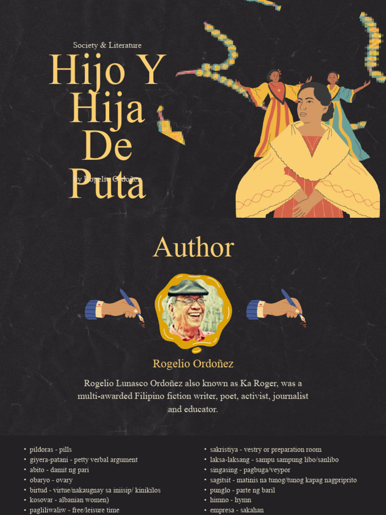 Hijo y Hija de Puta | PDF