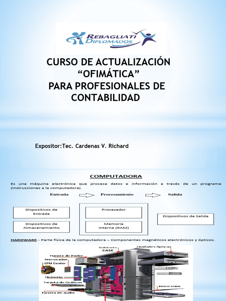 Computacion Basica I | PDF | Memoria USB | Hardware de la computadora