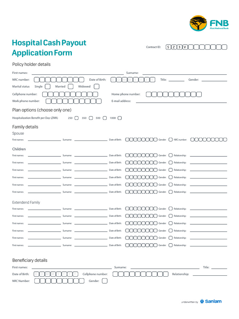 Policy Application Form-HCP | PDF | Insurance | Mental Disorder