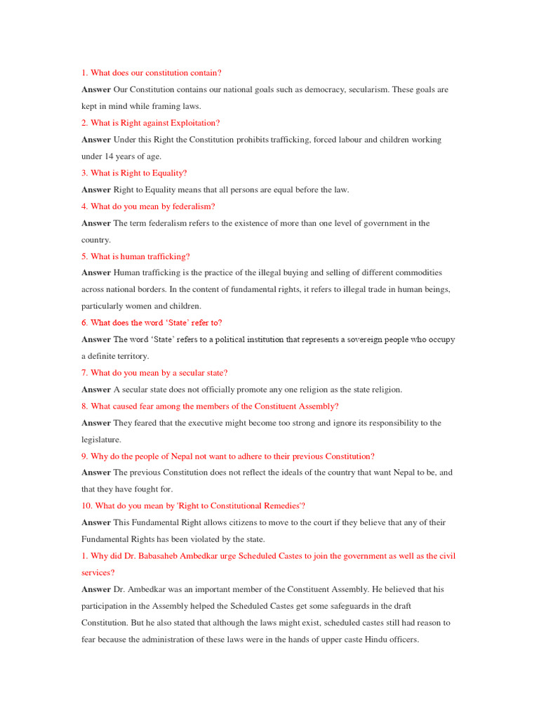 History | PDF | Constitution | Separation Of Powers