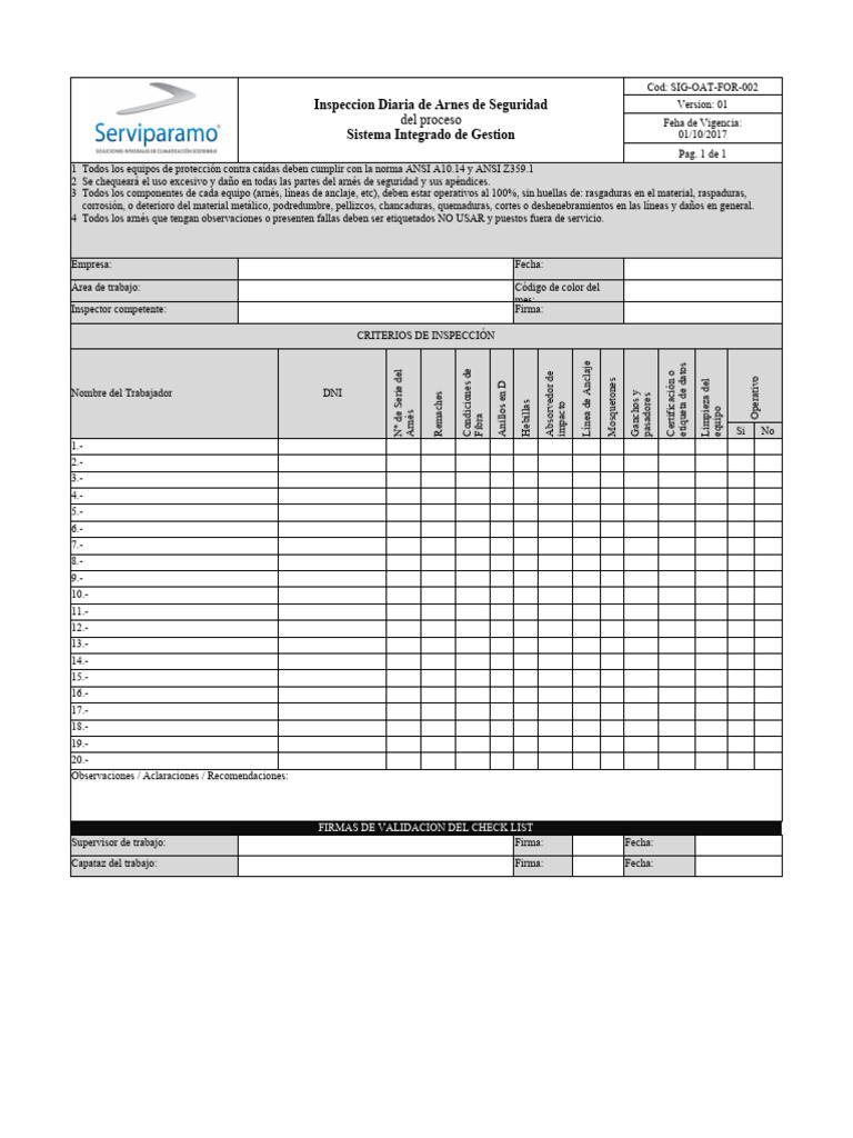 sig-oat-for-002-inspeccion-diaria-de-arnes-de-seguridad-pdf