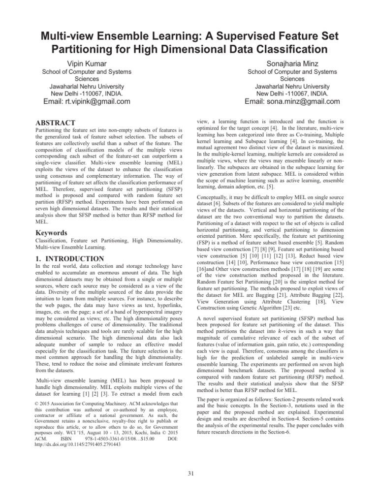 Vipin MEL Paper | PDF