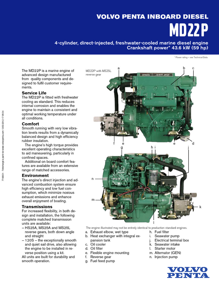 md22 md22 | PDF | Diesel Engine | Engines