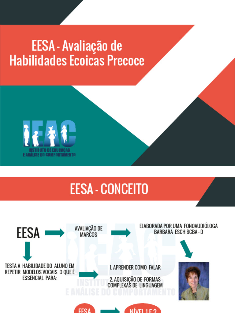 Habilidade-Ecóico TESTE EESA | PDF | Sílaba | Vogal