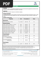 K1111 Homo Polypropylene Datasheet | PDF
