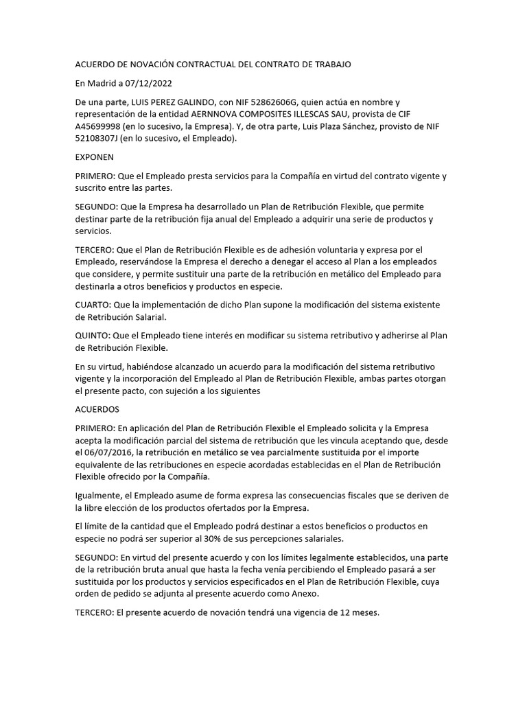 Aernnova Luis PLaza | PDF | Business | Economias