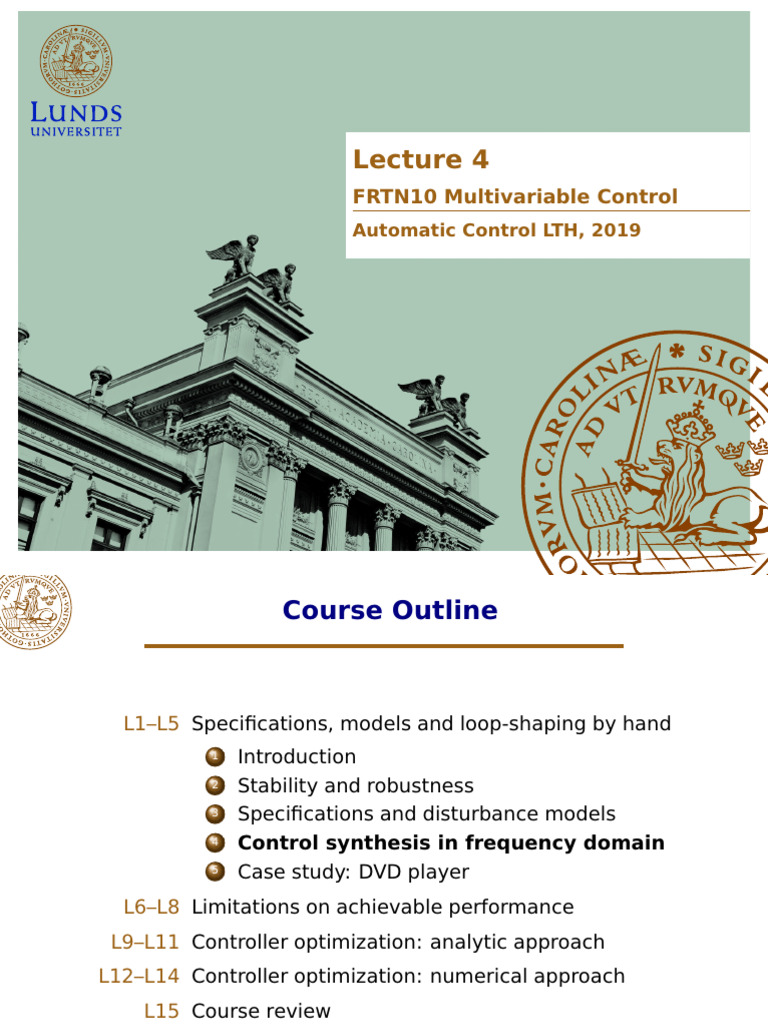 L04_2019 | PDF | Control Theory | Electronic Engineering