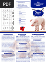 Pig Vaccination Schedule Manual | PDF | Pig | Immunology