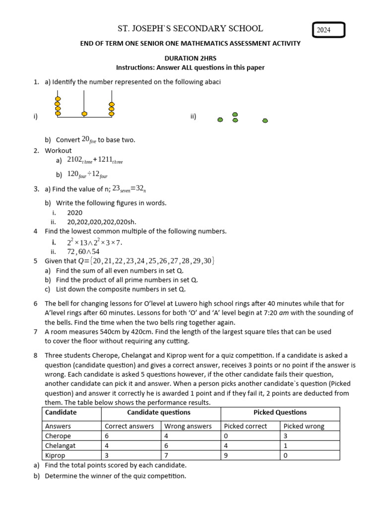s1 Math | Download Free PDF | Mathematics s1 Math | Download Free PDF | Mathematics