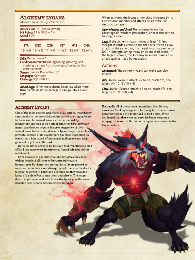 Steampunk Compendium V6-152-169 | PDF | Werewolves