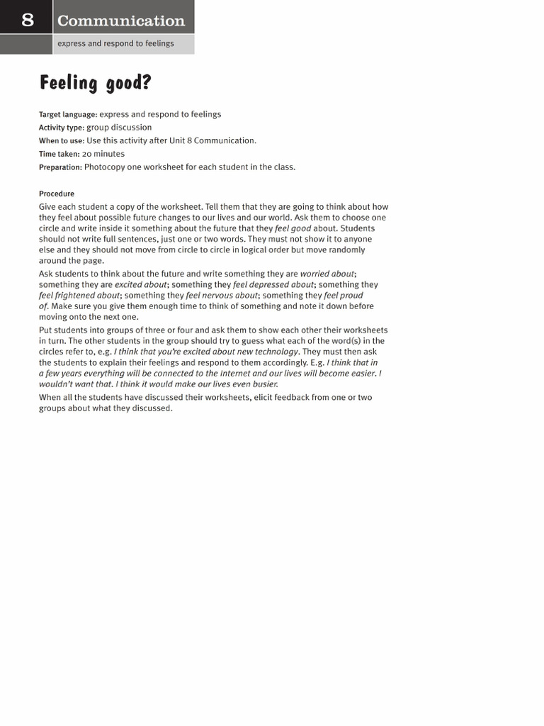 Expressing Feelings | PDF