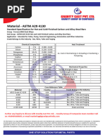 Cast Steel Grades Chart | PDF | Steel | Ultimate Tensile Strength
