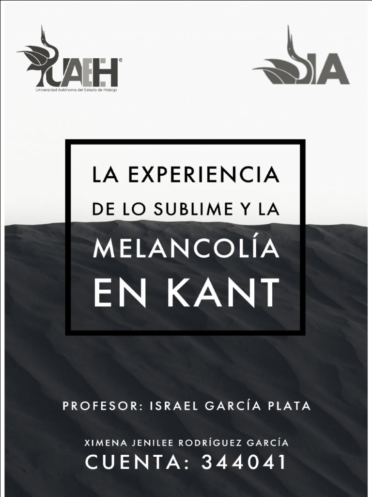 La Experiencia de Lo Sublime | PDF | Immanuel Kant | Verdad
