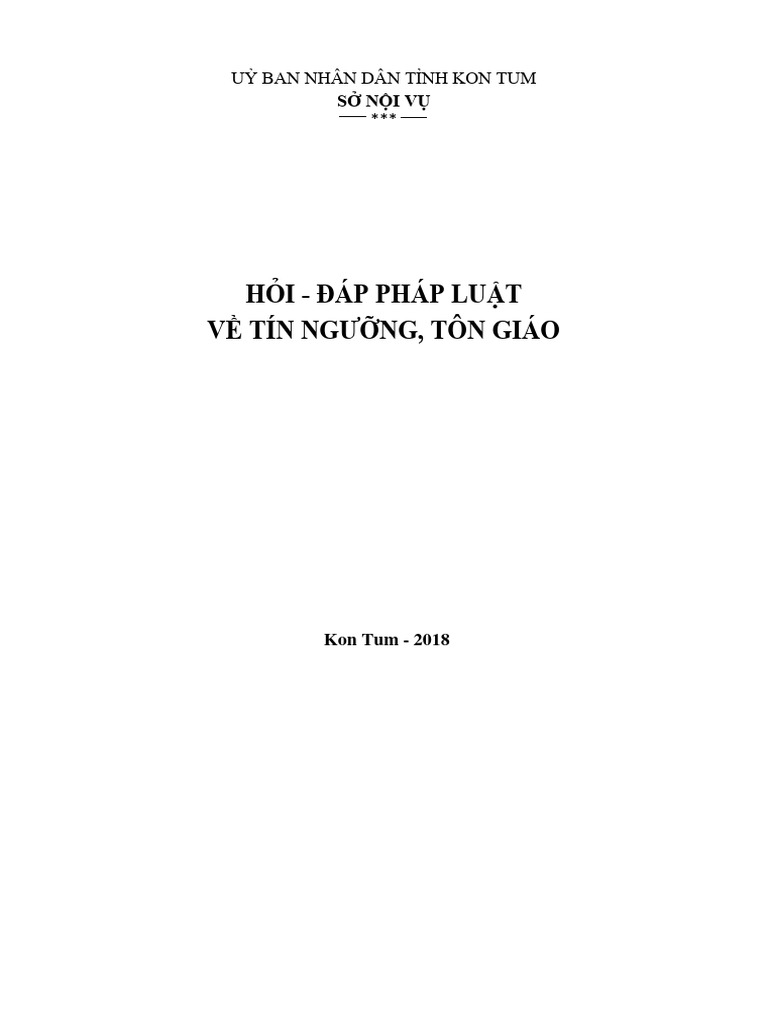 Hoi Dap Ve TNTG | PDF