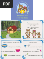 Guion teatral: Ricitos de Oro | PDF | Ricitos de oro y los tres osos