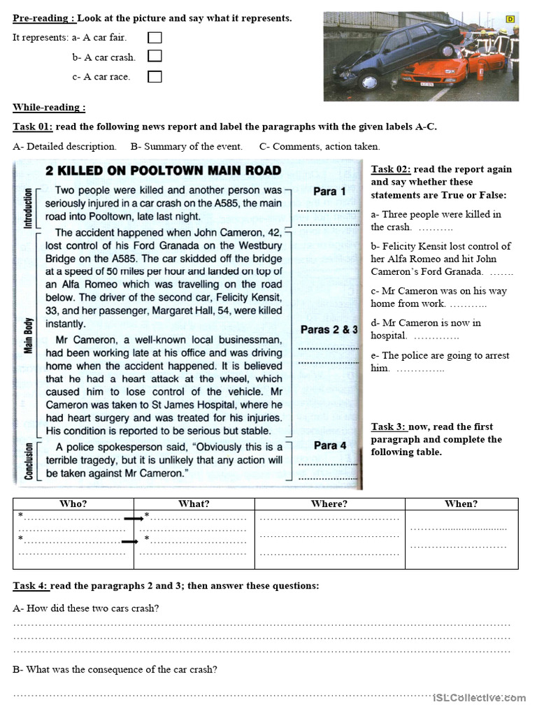 Writing A News Report | PDF