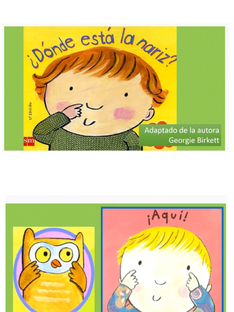 Donde esta mi nariz cuento | PDF