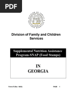 NJ SNAP Benefits Application Checklist | PDF | Child Support | United ...