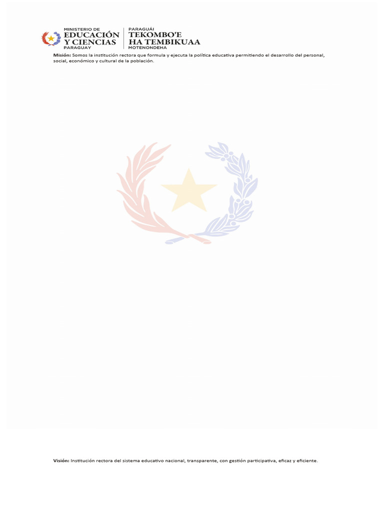 Logo del MEC 2024 Paraguay | PDF | Crecimiento personal y profesional
