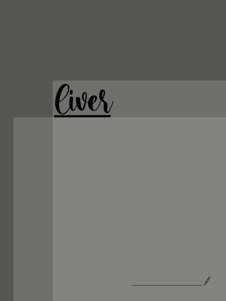 Surgery Liver | Download Free PDF | Liver | Clinical Medicine