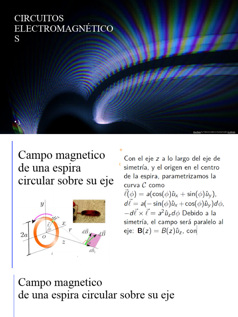 Circuitos Electromagneticos | PDF | Campo magnético | Electromagnetismo
