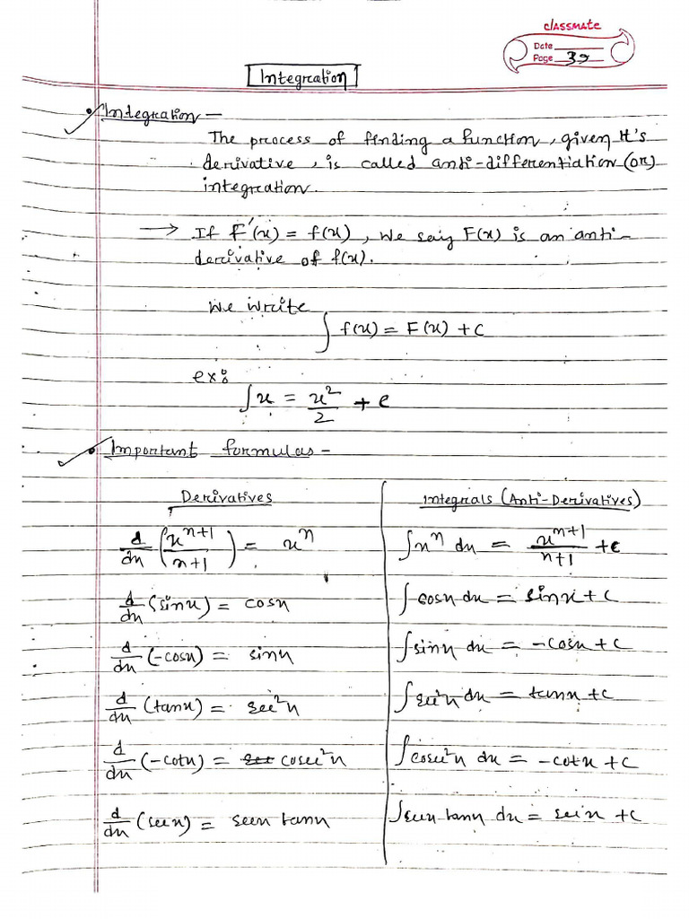 Integration | PDF