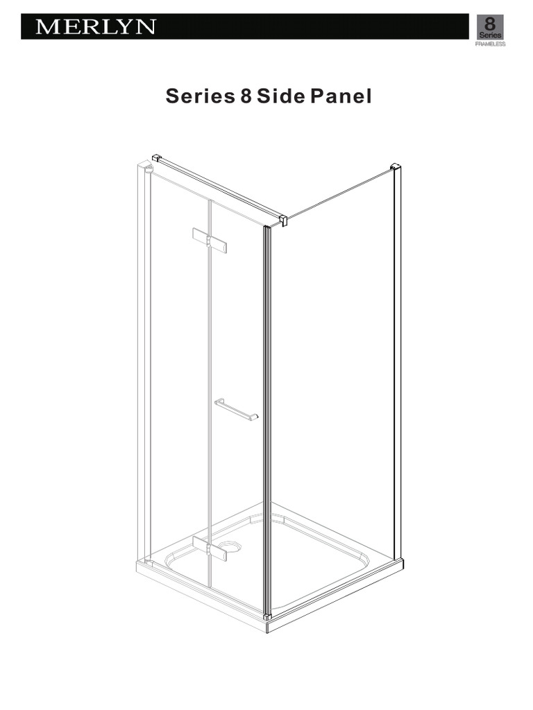 8-Series-Frameless-Hinged-Bifold-Side-Panel-Fitting-Instructions | PDF