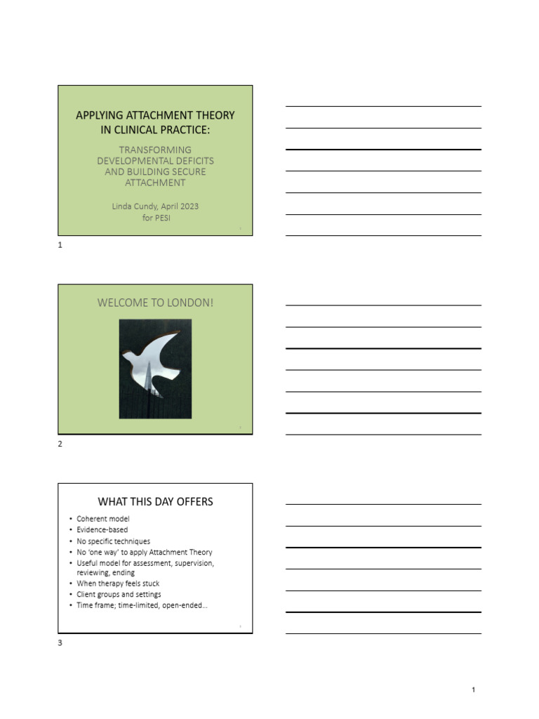 Manual Applying Attachment Theory Clinical Practice 1 Download Free