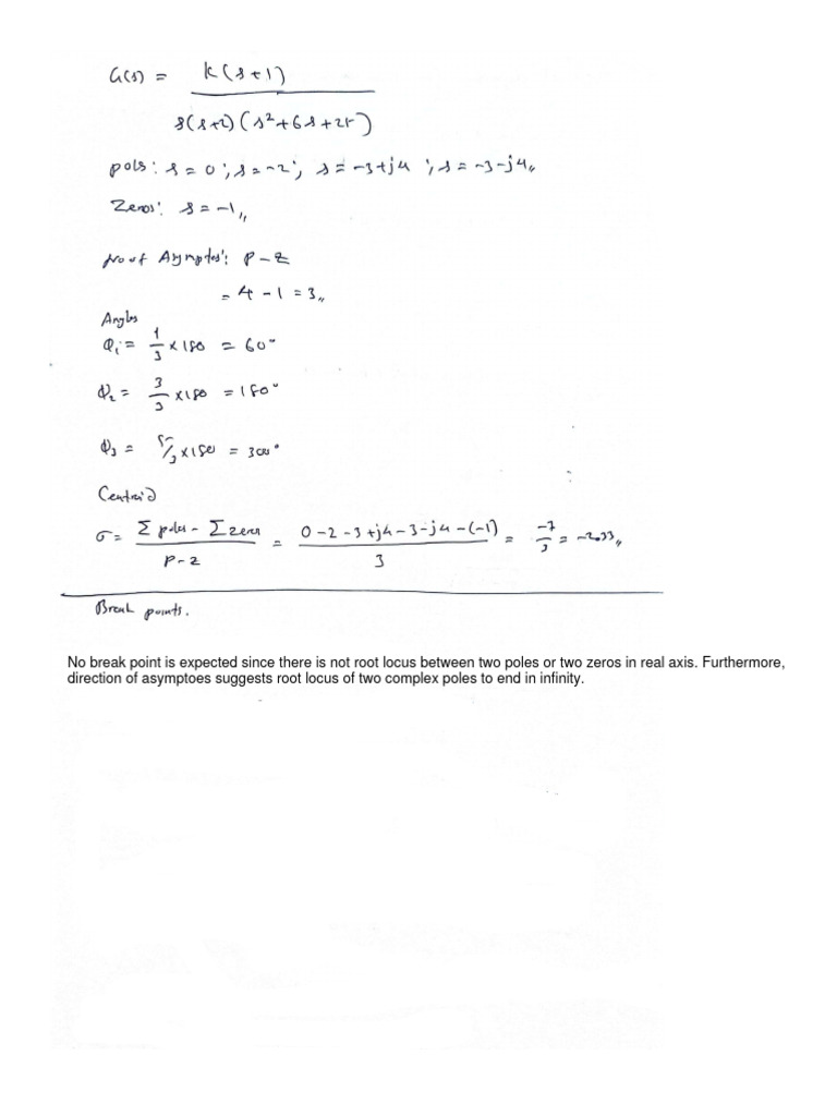 Root Locus Analysis Explained | PDF | Science & Mathematics