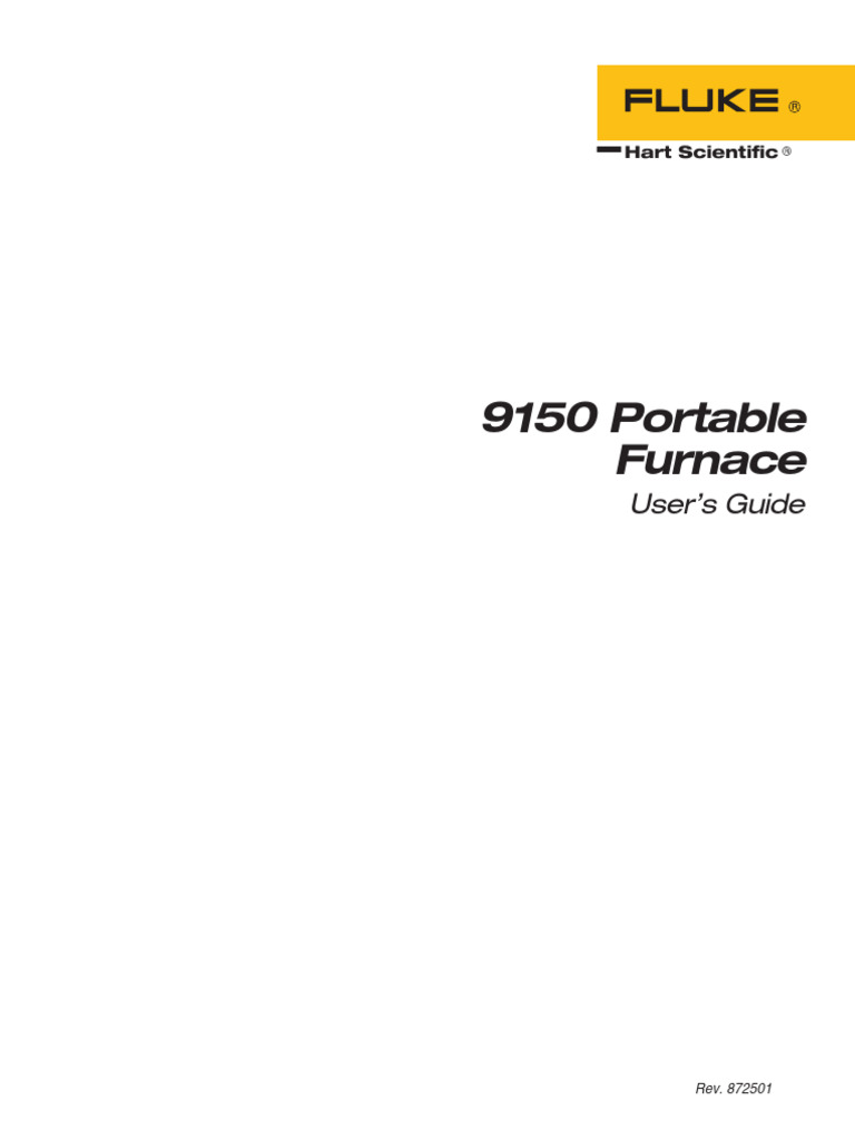 Fluke Calibration 9150 Manual | PDF | Fuse (Electrical) | Electrical ...