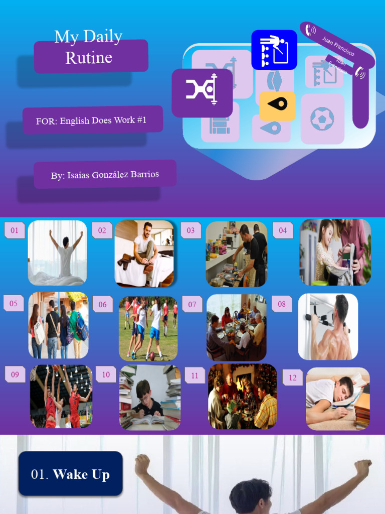 My Daily Rutine SENA | PDF