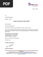 Bajaj Finance NOC Certificate Download | PDF