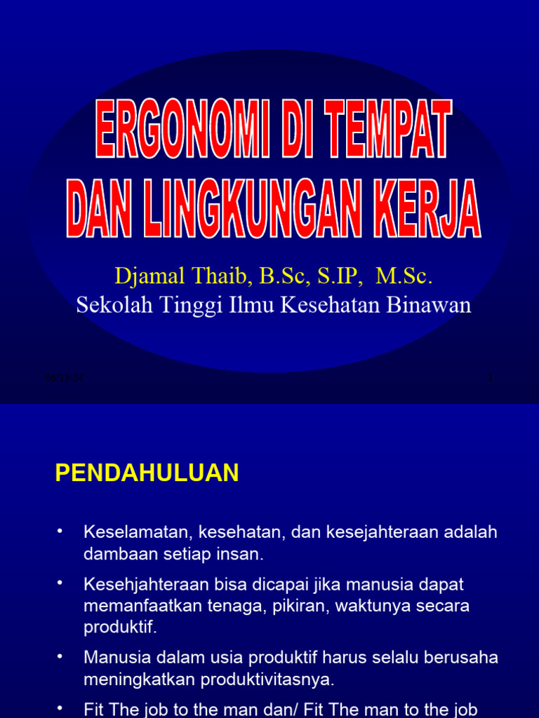 Modul 21 Ergonomi Migas | PDF | Karier & Perkembangan | Komputer