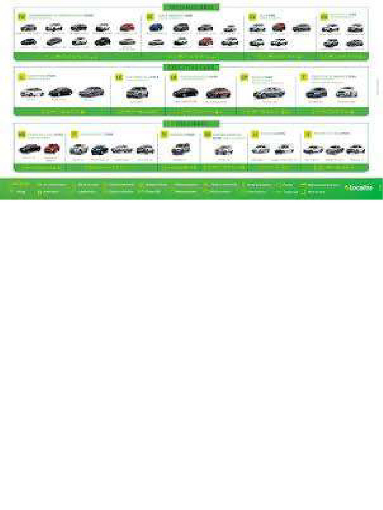 Tarifário Localiza | PDF