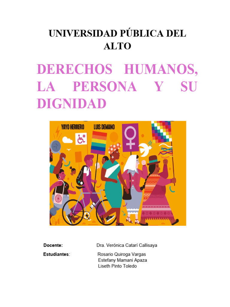 DERECHOS HUMANOS Y DIGNIDAD 24 | Descargar gratis PDF | Derechos ...