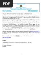 ETU SL 2025 2026 Admission | PDF | Bachelor's Degree | Academic Degree
