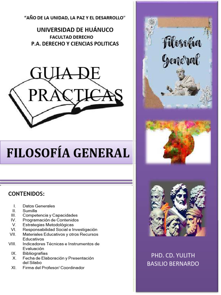 Guia de Practicas - Filosofia General | PDF | Platón | Sócrates